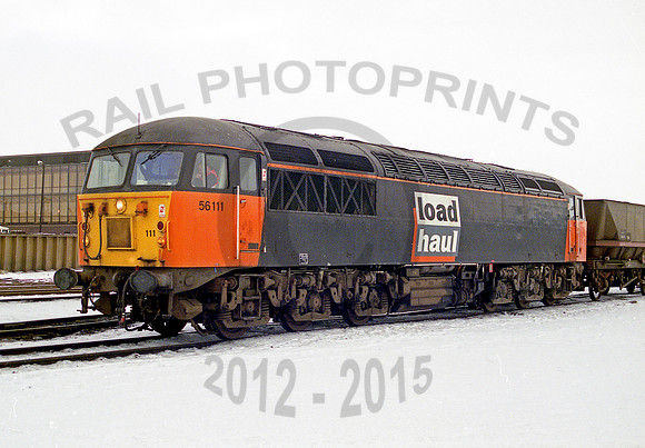 Rail Photoprints | Class 56 | 56111-Y-Scunthorpe-140102-RPC767