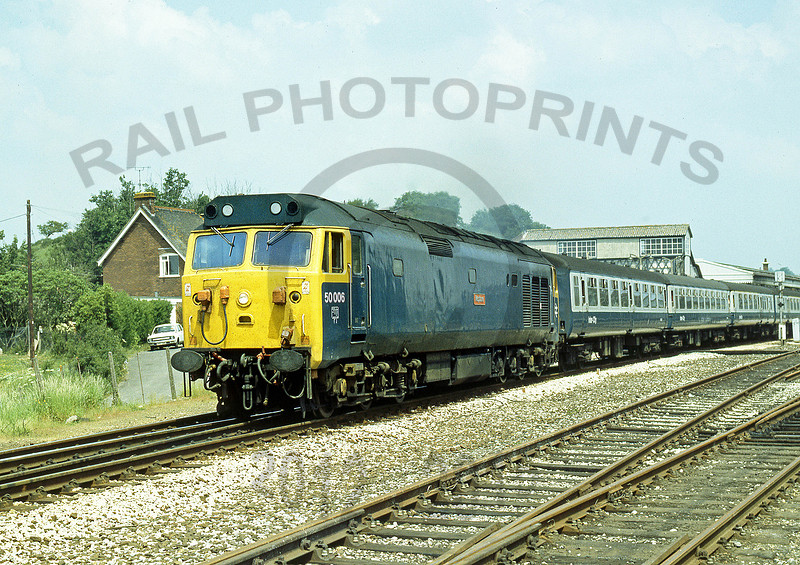 Rail Photoprints | Class 50 | 50006-YeovilJunction-310580-JC275
