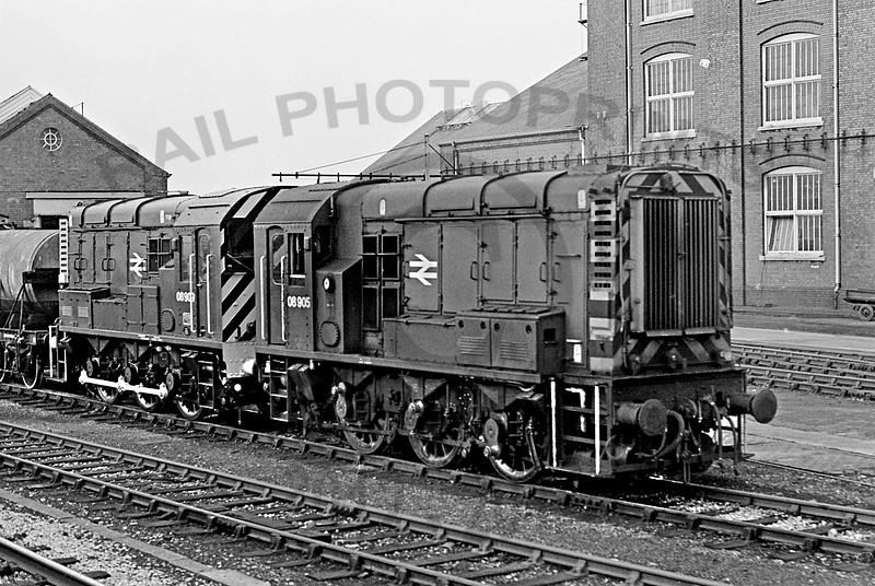 Rail Photoprints | Class 08 | 08905 Swindon Works 161278 JC760