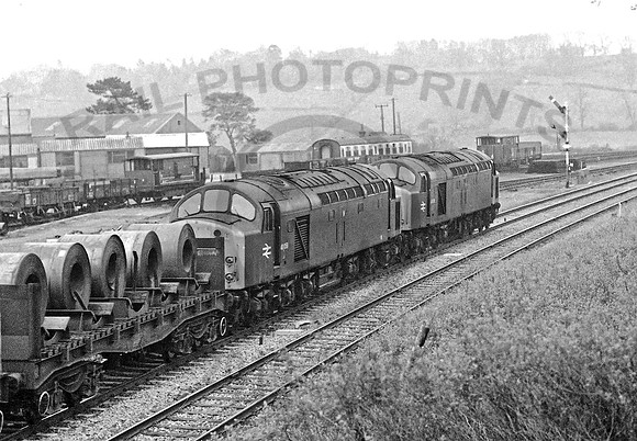 Rail Photoprints | Class 40 | 40058 Manton Junction 280483 JC669