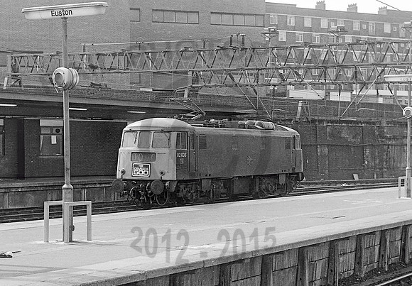 Rail Photoprints | Class 82 | 82003-Y-Euston-300479-RPC020